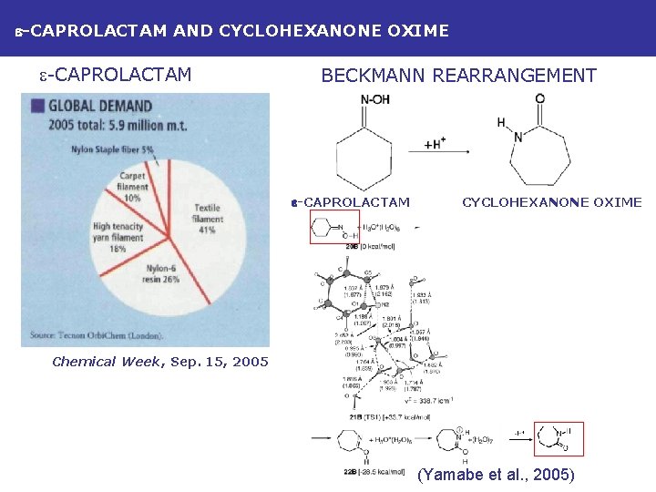 VIBRATIONAL SATELLITES IN THE ROTATIONAL SPECTRA OF eCAPROLACTAM