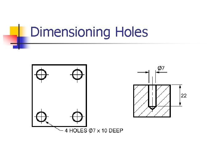 Dimensioning and Tolerancing David Quigley February 7 2006