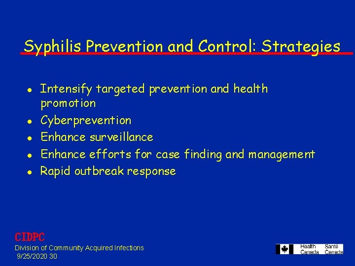 An Overview of Sexually Transmitted Infections in Canada