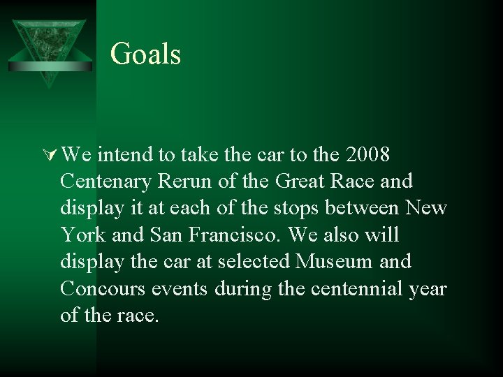 Business Plan Blackstaff Restorations 1906 Zust 2845 HP