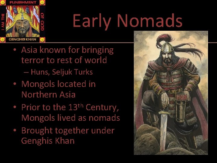 Mongol Empire 1207 1368 Early Nomads Asia known