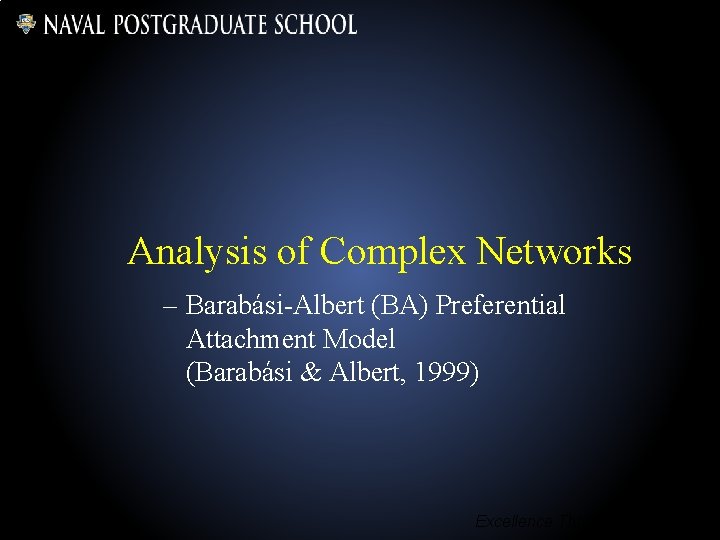 Network Science overview part 3 Prof Ralucca Gera