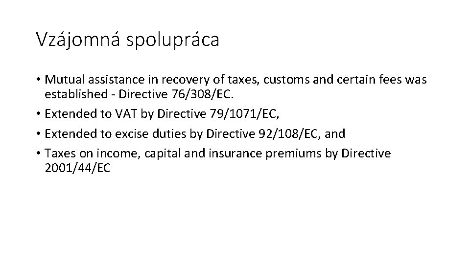 Eurpska nespoluprca pri sprve dan JUDr Tom Balco