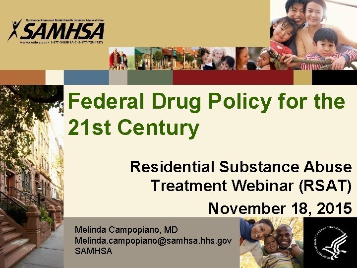A Drug Policy for the 21 st Century