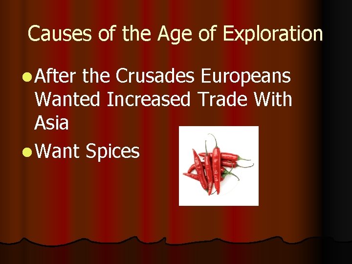 Age of Exploration Mr Ornstein Willow Canyon High