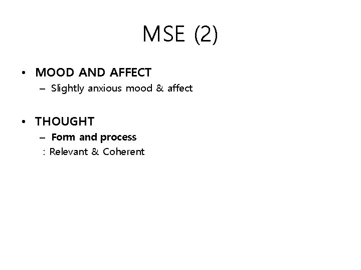 CONTENTS Case presentation QA Diagnostic approach Therapeutic approach