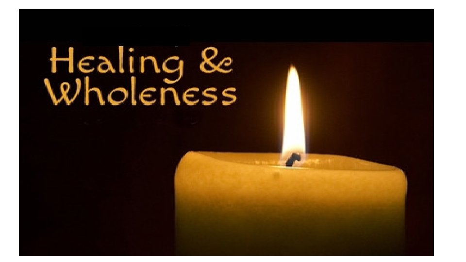 Healing is a Process not an event Self