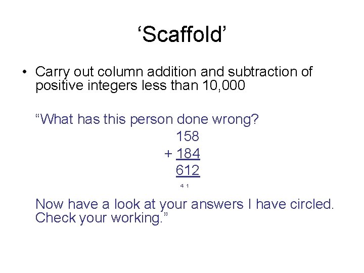SCITT Day 7 Session objectives Understand how pattern