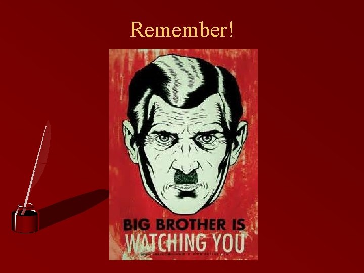1984 Chapter 6 8 George Orwell Remember Remember