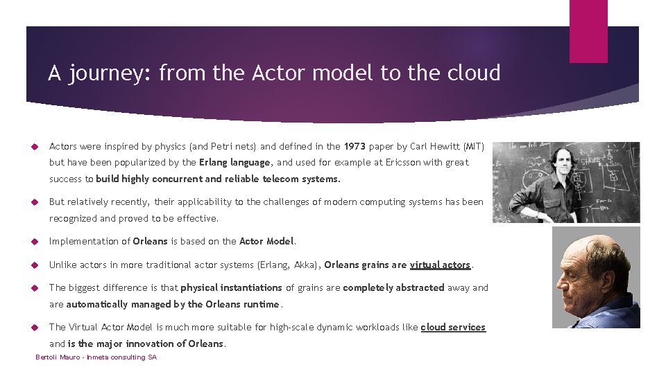 Can it become an Actor Or its only