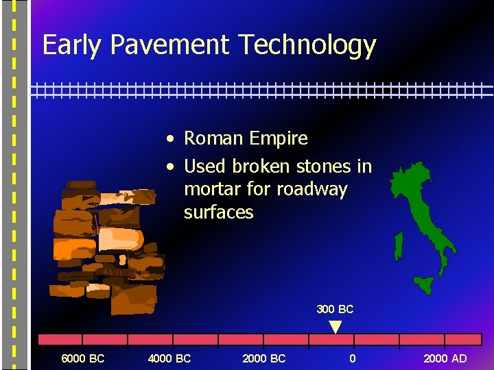 The History of Transportation Center for Professional Development