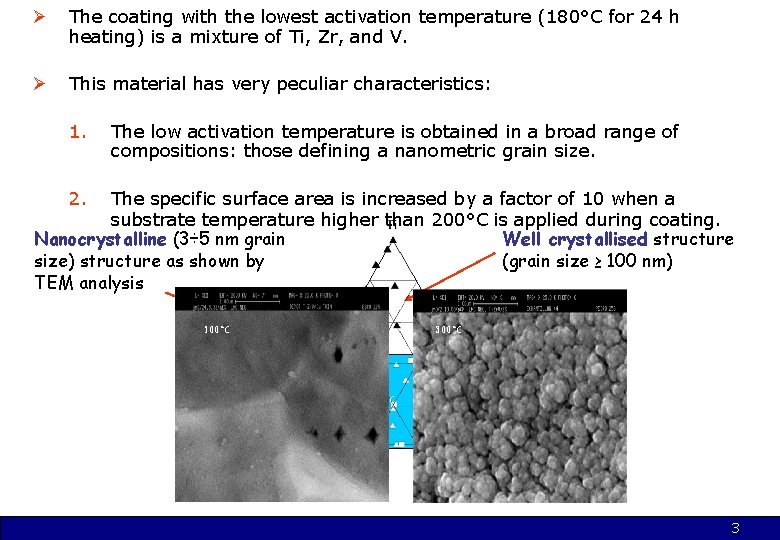 Ageing of NonEvaporable Getter NEG thin film coatings