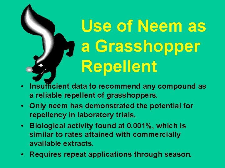 Grasshopper in Gardens Is your garden an island