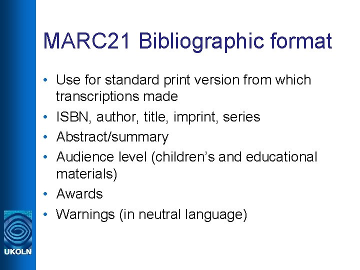 Reveal the national database of accessible formats and