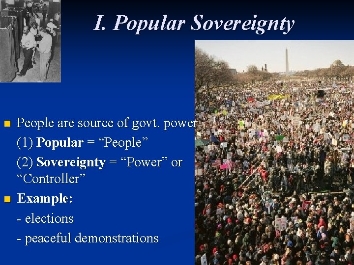 The Principles of The United States Constitution The
