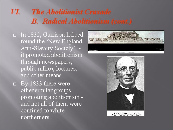 THE SOUTH THE SLAVERY CONTROVERSY 1793 1860 Chapter