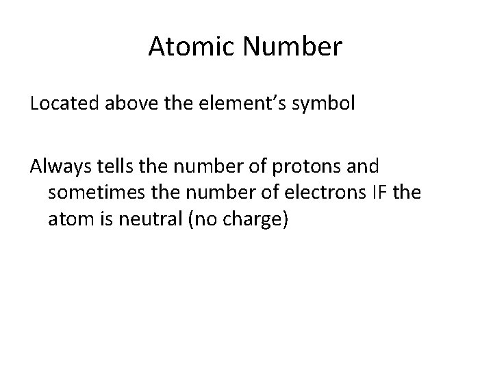 Atomic Structure Periodic Table Atoms The smallest part