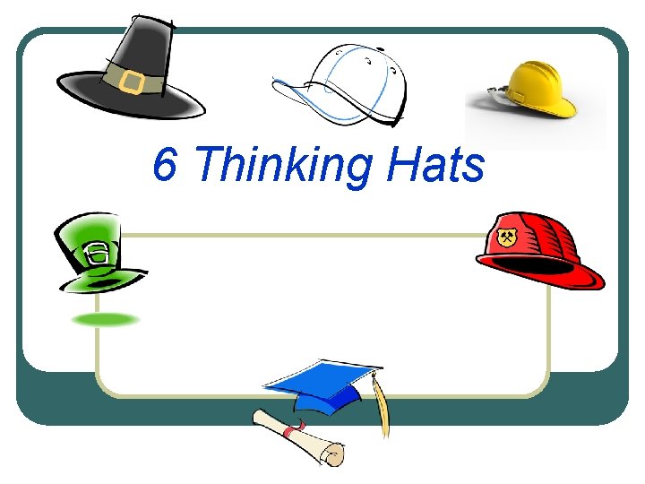 6 Thinking Hats Yellow Hat Activity In small