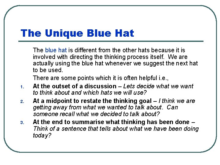 6 Thinking Hats Yellow Hat Activity In small