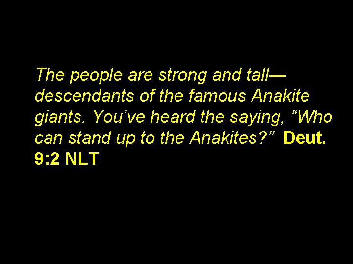 A delegation from the tribe of Judah led