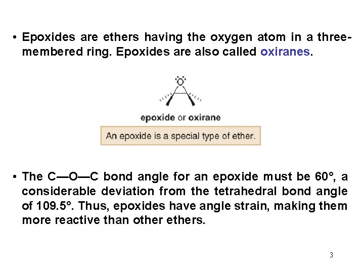 Alcohols Ethers and Epoxides IntroductionStructure and Bonding Alcohols
