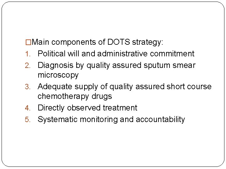 Revised National Tuberculosis Control Programme RNTCP NTP since