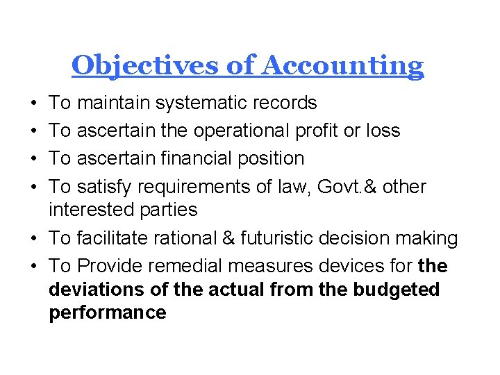 Amity School of Business FINANCIAL ACCOUNTING Module I