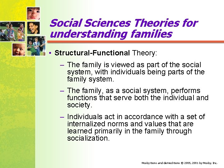 Family Health Nursing Theoretical Foundations for the Nursing