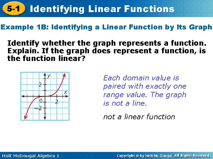 5 1 Identifying Linear Functions Warm Up Lesson