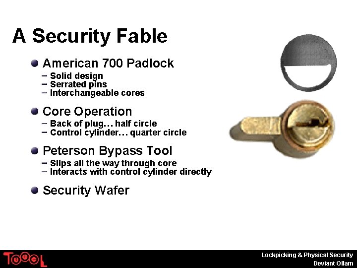 A Security Fable American 700 Padlock Solid design