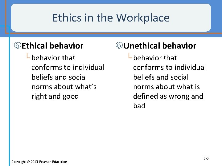 Business Ethics and Social Responsibility chapter two Business