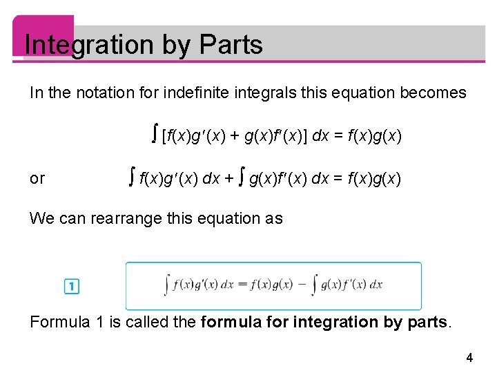 7 Techniques of Integration Copyright Cengage Learning All