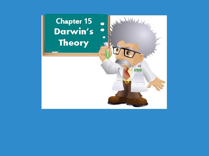 BIOLOGY Evolution Chapter 15 1 Darwins Theory of