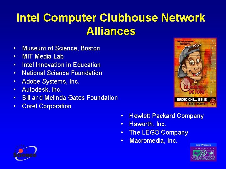 Intel Computer Clubhouse Network Patricia Daz Knowledge Coordinator