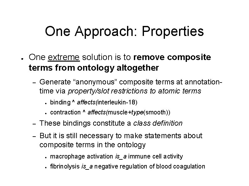 OBOL Open BioOntology Language Using grammars to extract