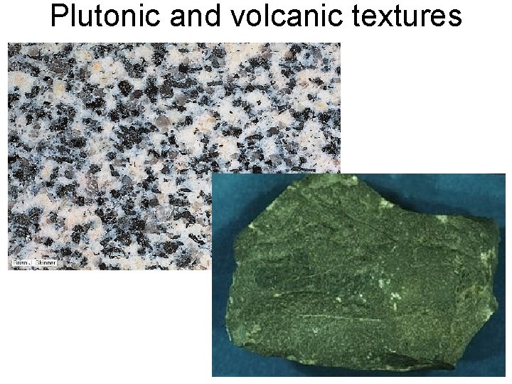 Final cooling and textures of igneous rocks mostly