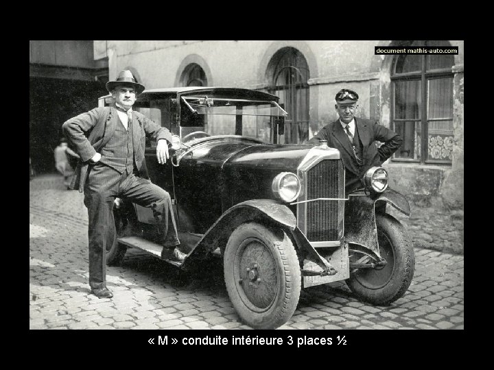 Les voitures Mathis ont t fabriques Strasbourg jusquen