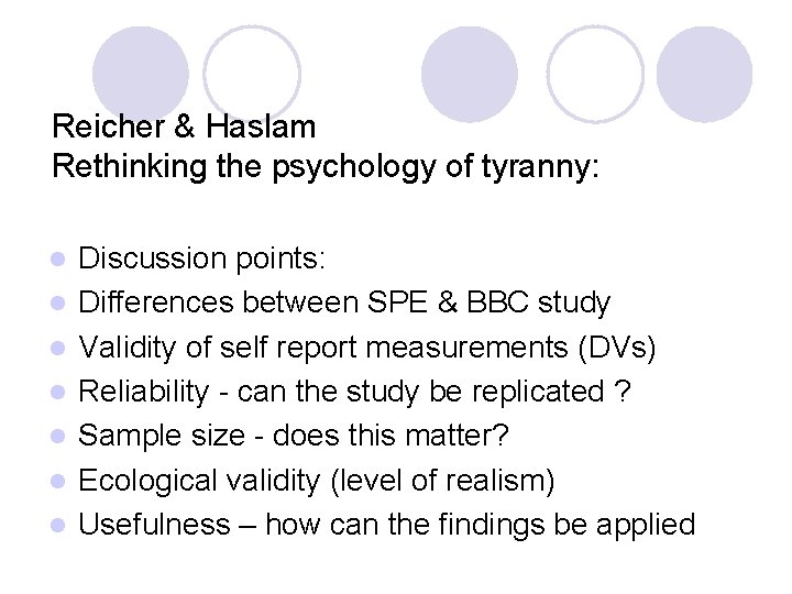 Reicher Haslam Rethinking the psychology of tyranny Reicher