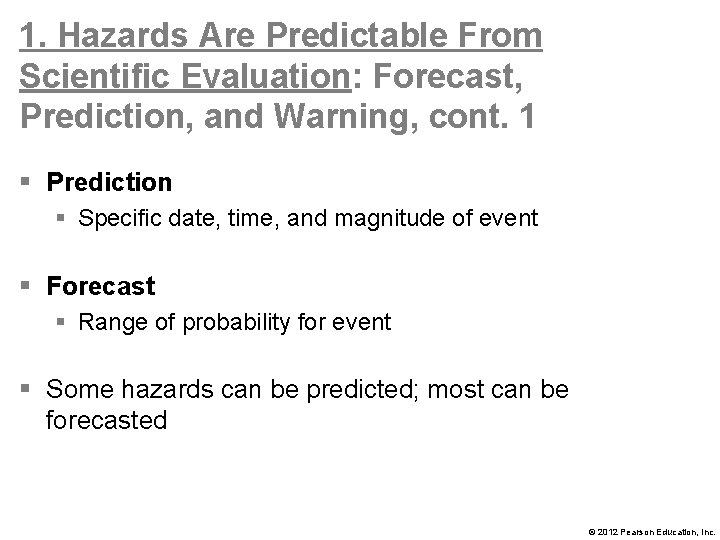 Lecture Presentation Chapter 1 Introduction to Natural Hazards