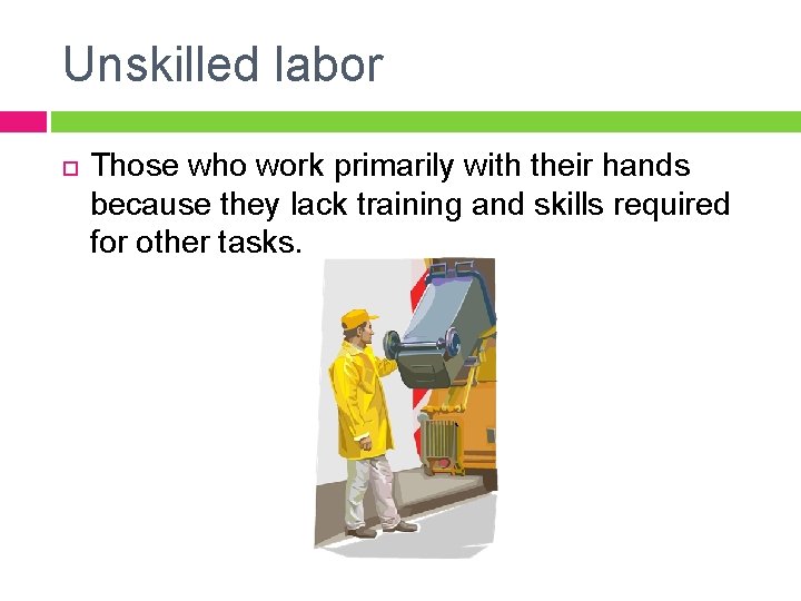 WarmUp What are the four types of labor