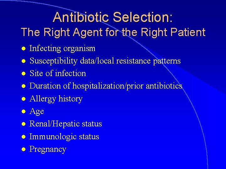 Bugs and Drugs Solving the Antibiotic Dilemma Catherine