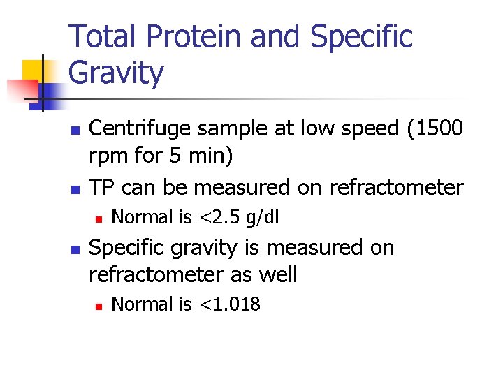 Abdominal and Thoracic Effusions Clinical Pathology Abdominalthoracic ...
