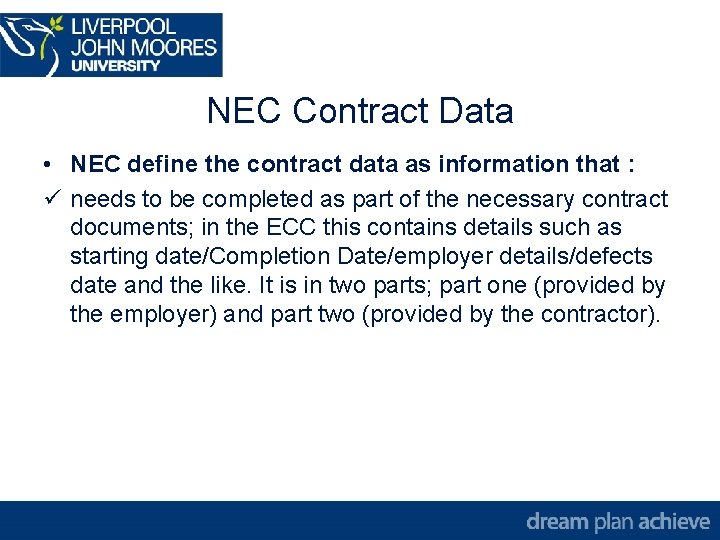 Faculty of Engineering and Technology Department of Built