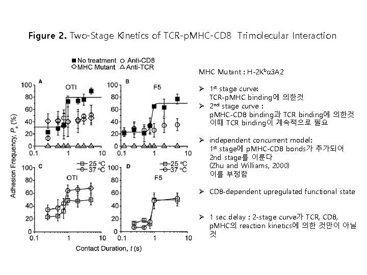 TwoStage Cooperative T Cell ReceptorPeptide Major Histocompatibility ...