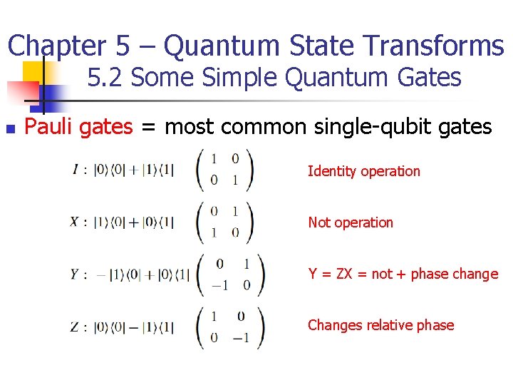 Quantum Computing Rieffel Polak Chapter 5 Drs Charles