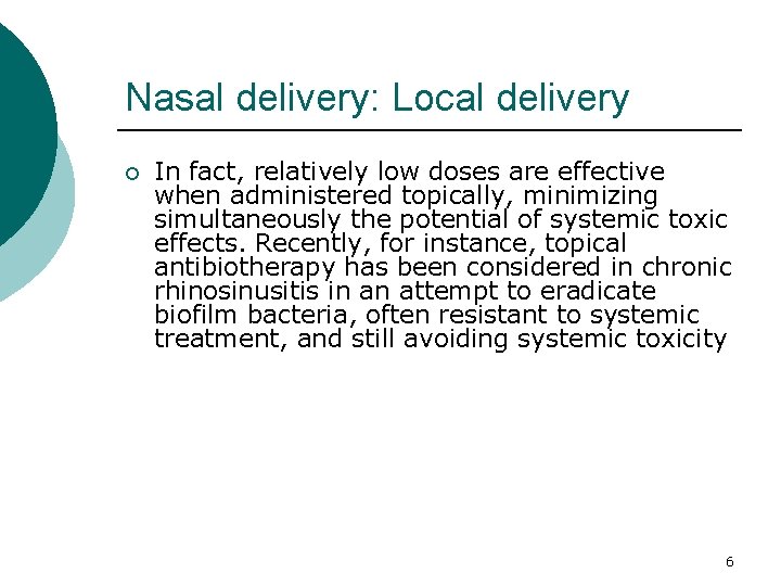 Nasal Drug Delivery Dr Mohammad Issa 1 Nasal