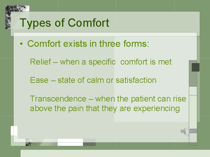 Katharine Kolcabas The Comfort Theory By Cynthia Roadcap