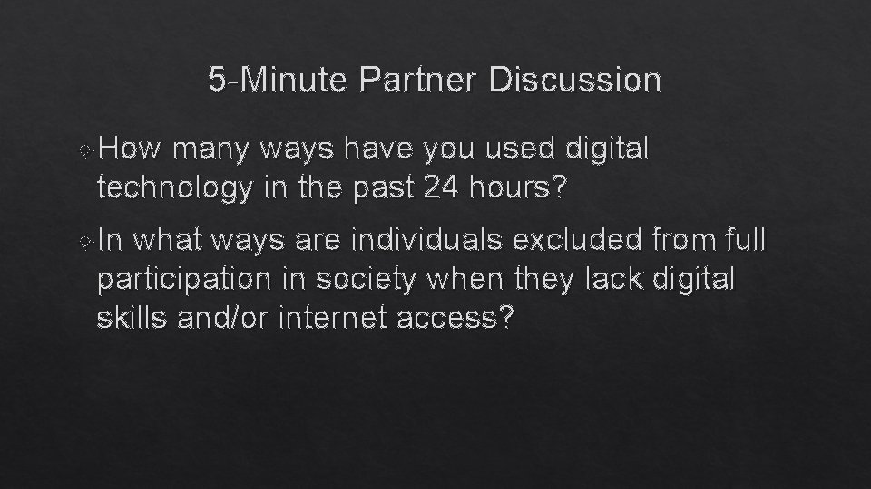 Northstar Digital Literacy Standards Why Digital Literacy Employment