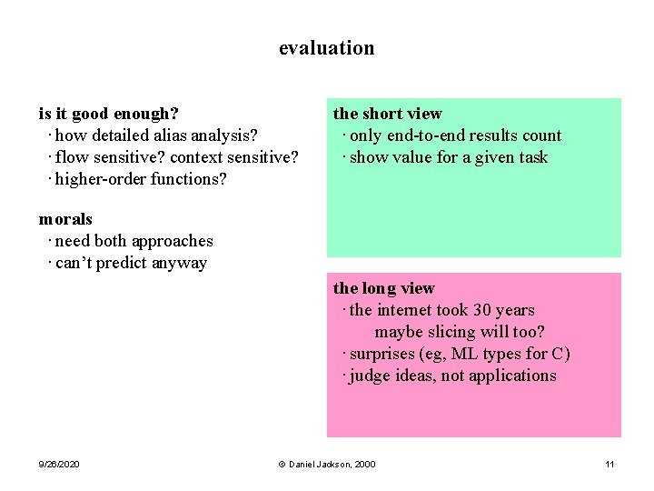 software analysis a roadmap Daniel Jackson Martin Rinard