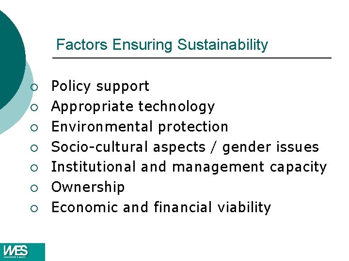 PCM voor Attachs Project Cycle Management Logisch Kader